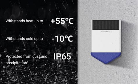 Outdoor Alarm Siren Solar Powered Wireless Exterior Loud Warning Siren