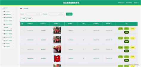 java php node js python校园志愿者服务系统【2024年毕设】 csdn博客