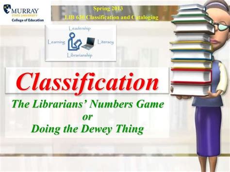 Dewey Decimal Classification System Ppt