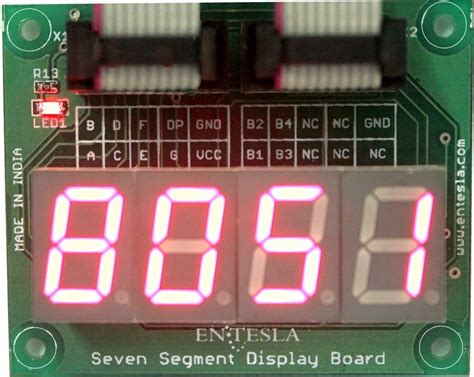 Rectangle Led Seven Segment Display For Informative At ₹ 3 Piece In New Delhi