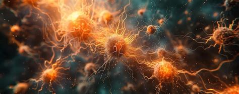 Premium Photo A Network Of Interconnected Neurons Symbolizing Background
