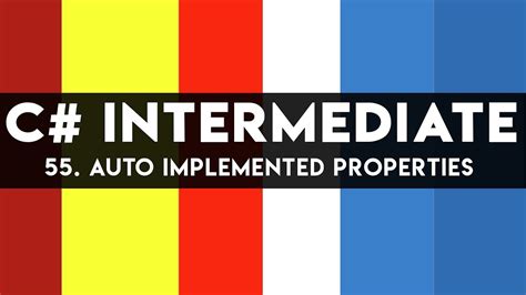 C Programming Tutorial 55 Auto Implemented Properties Youtube