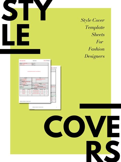 Excel Cover Sheet Template