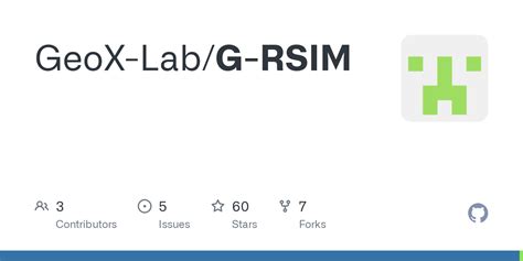 GitHub GeoX Lab G RSIM