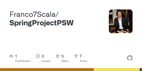 Github Franco7scalaspringprojectpsw