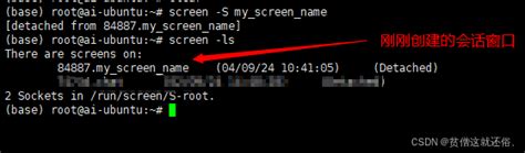 linux ubuntu服务器 screen 安装与使用 csdn博客
