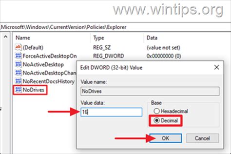How To Hide A Local Drive In Windows WinTips Org