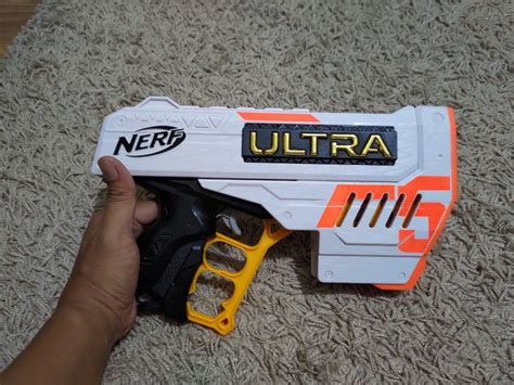 Original Nerf Ultra Five Blaster Hobbies And Toys Toys And Games On Carousell