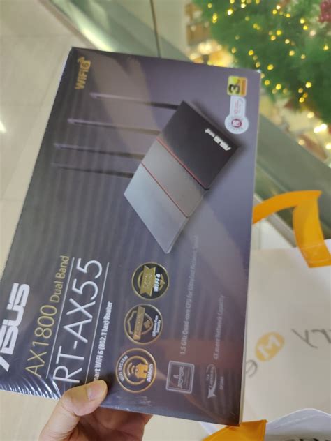 Asus Rt Ax55 Ax1800 Wireless Dual Band Gigabit Router Computers And Tech Parts And Accessories