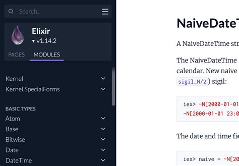 Suggestions For UX Improvements Issue Elixir Lang Ex Doc GitHub