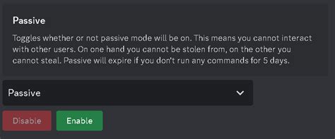 Settings Passive Mode Dank Memer Wiki Fandom