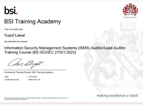 Informationsecurity Iso27001 Cyberriskmanagement Leadauditor