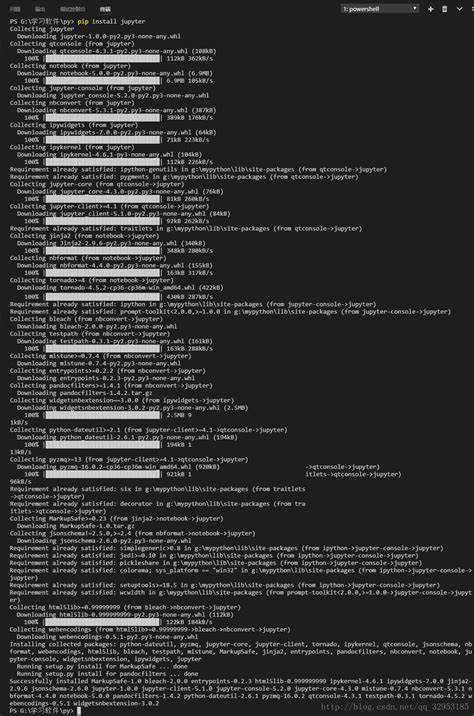 python 3 6 2 使用vscode 安装lxml、ipython、jupyter包（单纯记录、没有难度） vscode安装lxml