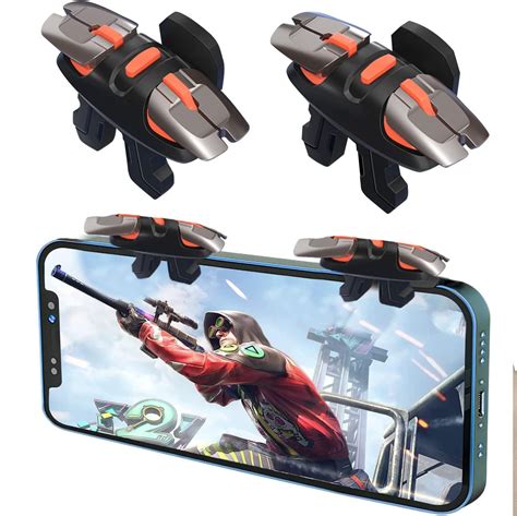 Mobile Game Triggers Compatible With Pubg Mobile Controller Joystick Aim And Fire Trigger 6