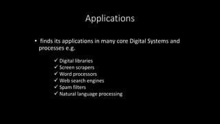 String Matching Algorithms Knuth Morris Pratt PPT