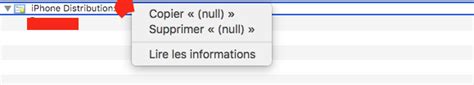 Objective C Missing Ios Distribution Signing Identity For Null