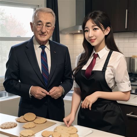 Lyndon Johnson And Pokimane Baking Cookies By Botancheplson On Deviantart