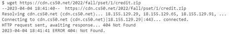 Hi I Get This For All The Tasks In Problem Set Is It Important Since I Cant Unzip The File