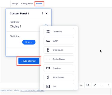 wix blocks glossary help center