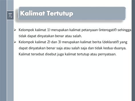 Persamaan Linear Satu Variabel Pptx