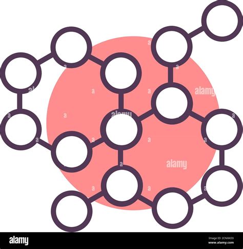 Hormone Color Line Icon Affect Many Physiological Activities Including Growth Metabolism