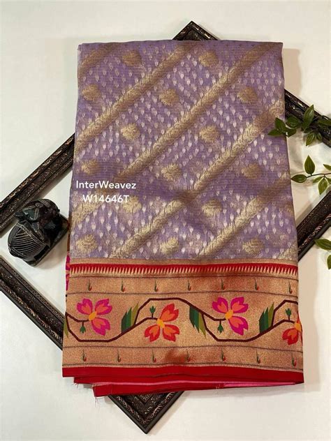 Zari Kotta Saree Lavender Special
