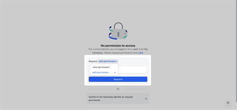 request document permission