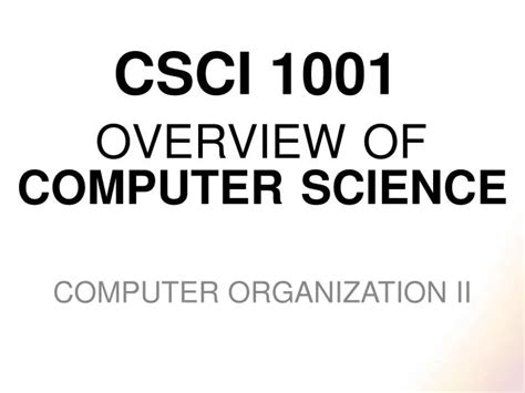 PPT Computer Science PowerPoint Presentation Free Download ID 3189479