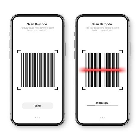 Application De Lecteur De Codes à Barres Pour Lidentification Des