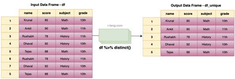 How To Remove Duplicate Rows From DataFrame In R