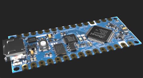 Arduino Nano Every D Model Unknown Blend Obj Fbx Dae Free D