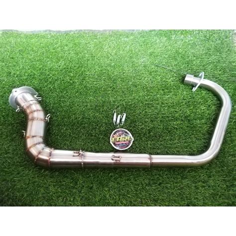 Open Pipe Stainles Big Elbow 51mm For Tmx 125 155 Rusi Racal Euro Skygo