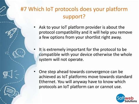 Top 8 Questions To Ask To An Iot Platform Provider Ppt Free Download