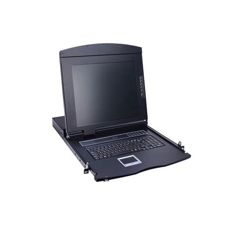 17 Inch LCD VGA Port KVM Switch Console With High Resolution TFT Screen From China Manufacturer