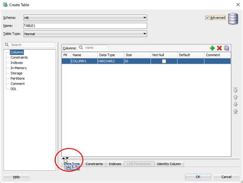 Sql Developer Create Table Example How To Sop