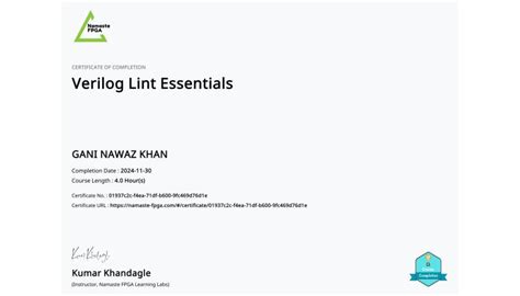 gani khan on linkedin fpga verilog hdl linting hardwaredesign