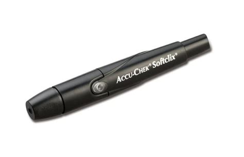 Lancet Device Accu Chek Softclix Black Each McGuff