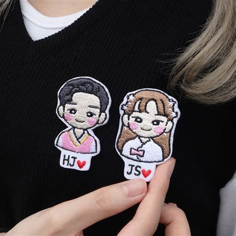 함자수 11 소량 굿즈 와펜 패치 주문 제작 벨크로 열접착 위시버킷