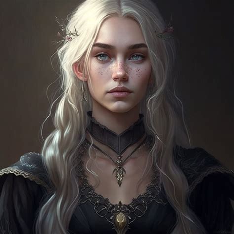 Frost Witch Winter Witch Dnd Winter Sorceress Winter Warrior Fur Collar
