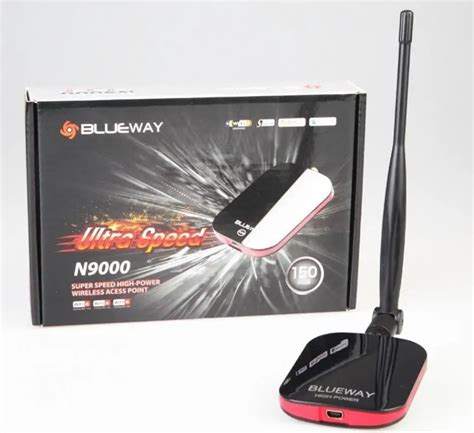 High Power Mbps Wi Fi Decoder Long Range USB Wireless WiFi Adapter With Wi Fi Antenna Dbi In