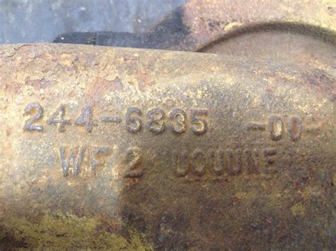 244 6835 Cat C15 Water Pump Cover For Sale