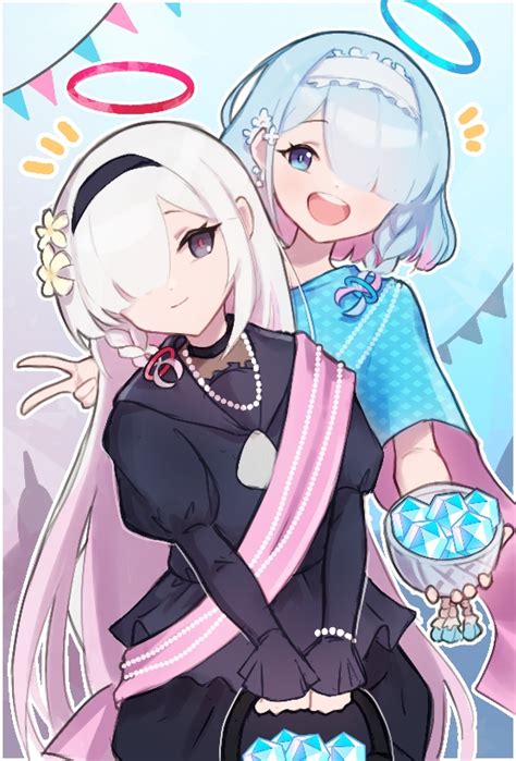 Arona And Plana Blue Archive Drawn By Undreaming Danbooru