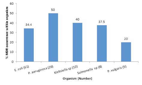 Prevalence Of Multidrug Resistance In Different Bacterial Classes