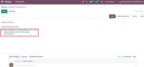 Salient Features Of The Notes Module In Odoo 15
