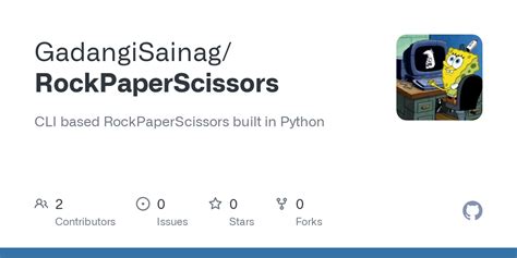 Github Gadangisainagrockpaperscissors Cli Based Rockpaperscissors