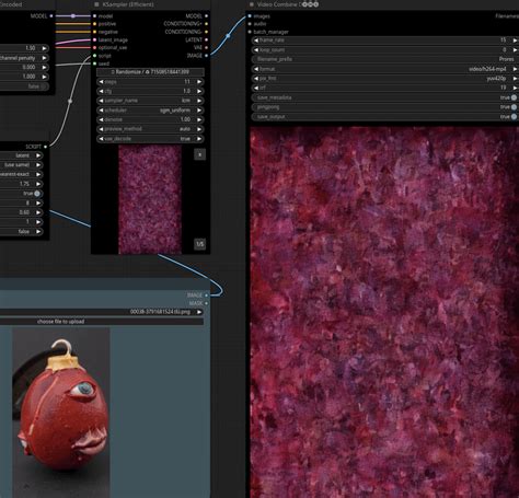 pixelated output using simple img2video lcm animatediff lora ip