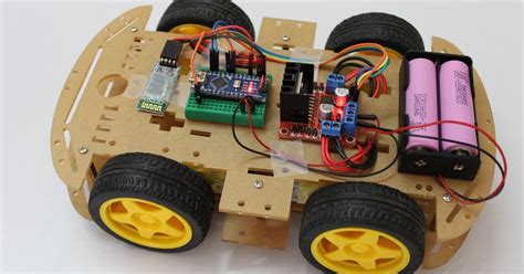โปรเจครถบังคับ 4wd Android ควบคุม Arduino