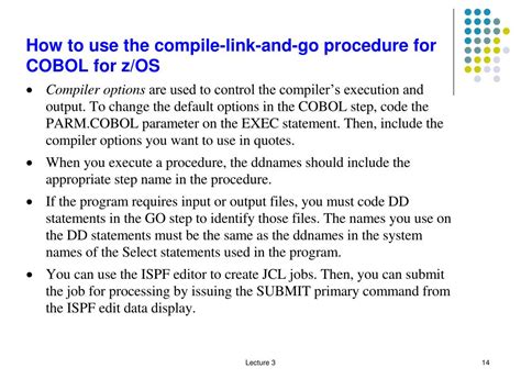 Ppt Creating Executable Programs On The Mainframe Powerpoint