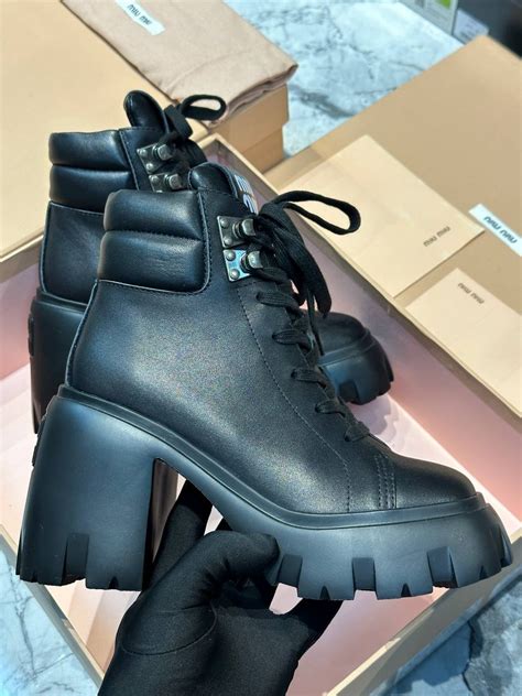 Miu Miu ботинки 309019qq купить в интернет магазине Globestyle