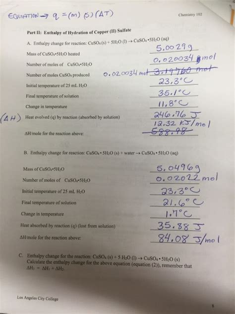 Solved I Need Help With Calculations On Missing Parts Of My Chegg